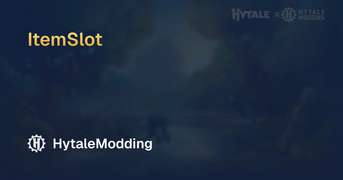 ItemSlot